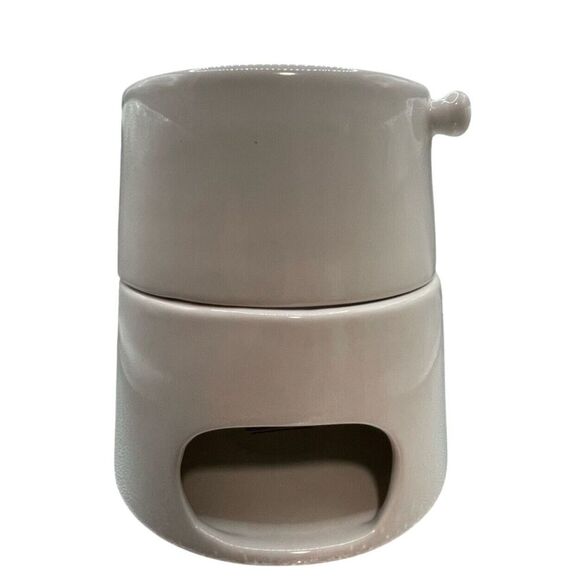 Avon | Kitchen | Vintage Avon Ceramic Chocolate Fondue Pot Cheese ...